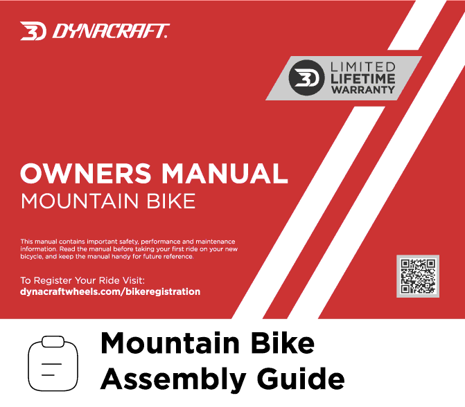 Mountain Bike Owners Manual